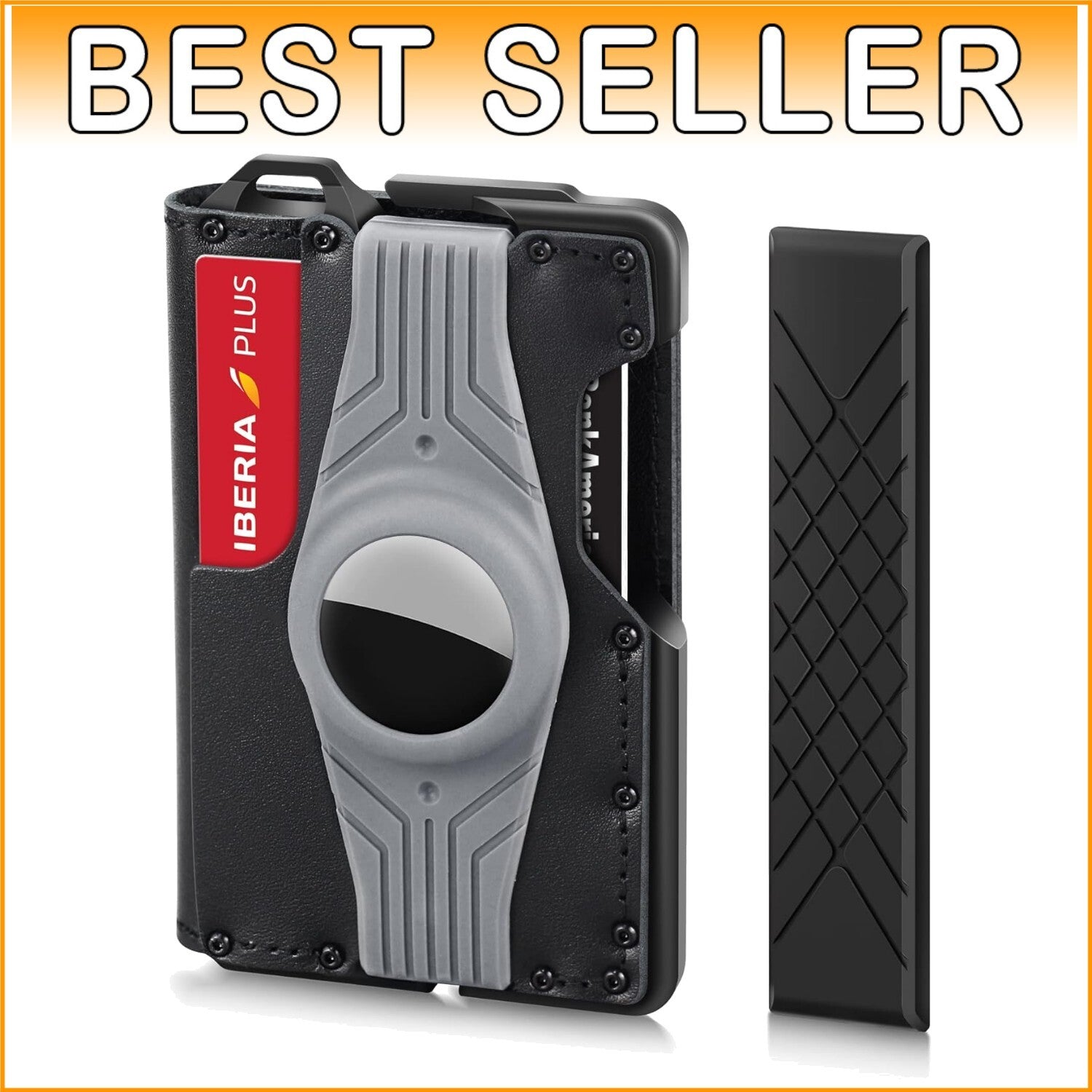 Compact Tactical Wallet: RFID-Blocking Leather Bifold with Card Access ...