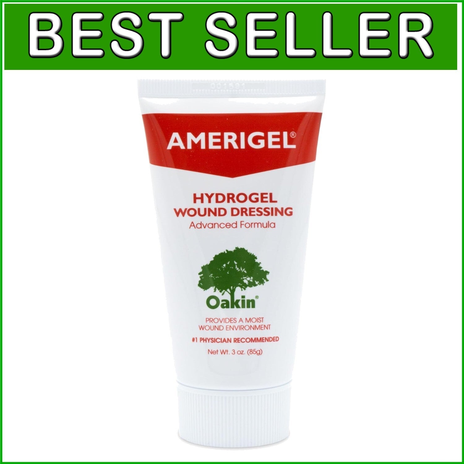 Hydrogel Wound Dressing 3 oz - Gentle, Moisture-Rich Healing for Skin ...