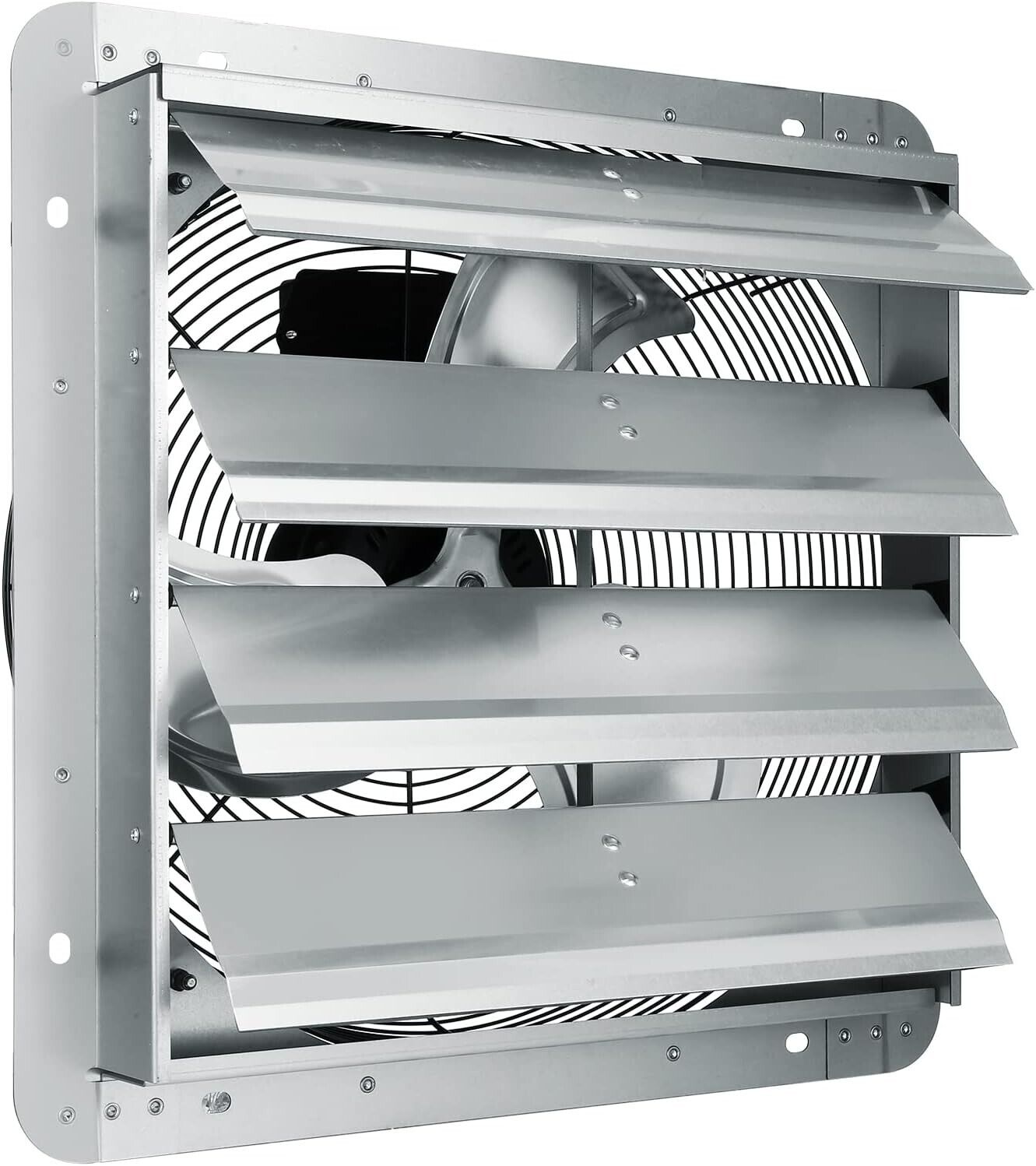 16 Inch High Airflow Shutter Exhaust Fan - Efficient Cooling for Home ...