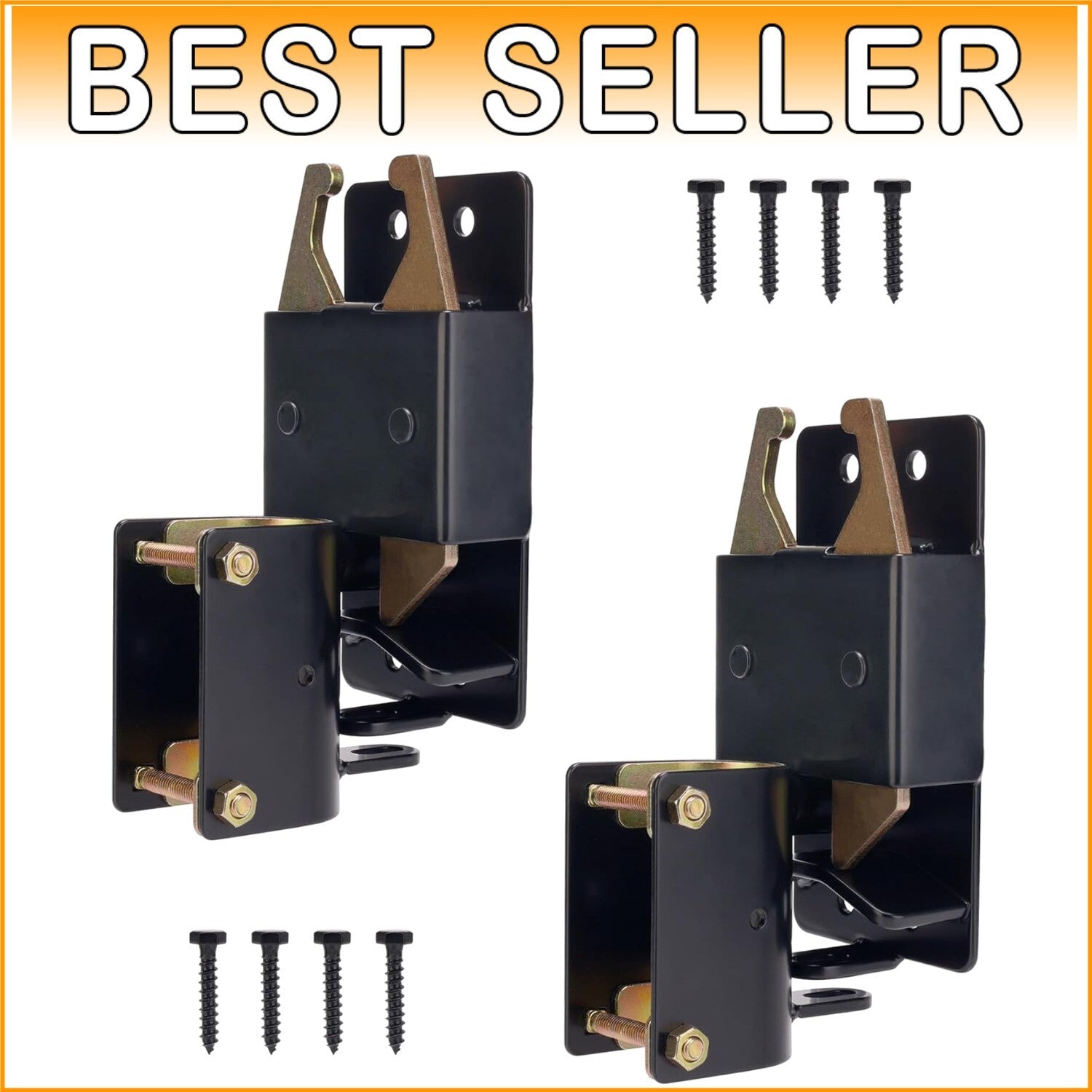 Two-Way Fence Gate Latch for Metal Gates - Easy Install, Secure for Li ...