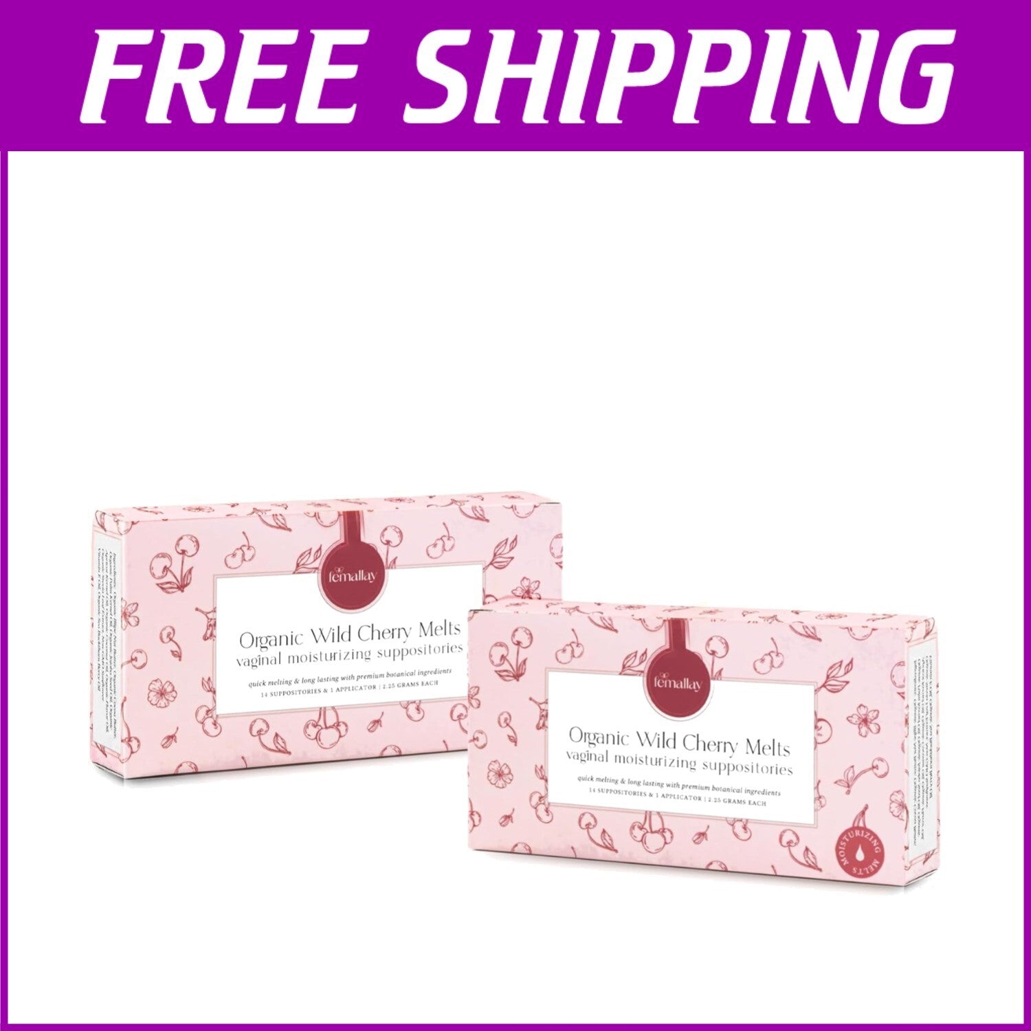 Organic Vaginal Suppository Melts - Fast-Acting Hydration & Odor Relie ...