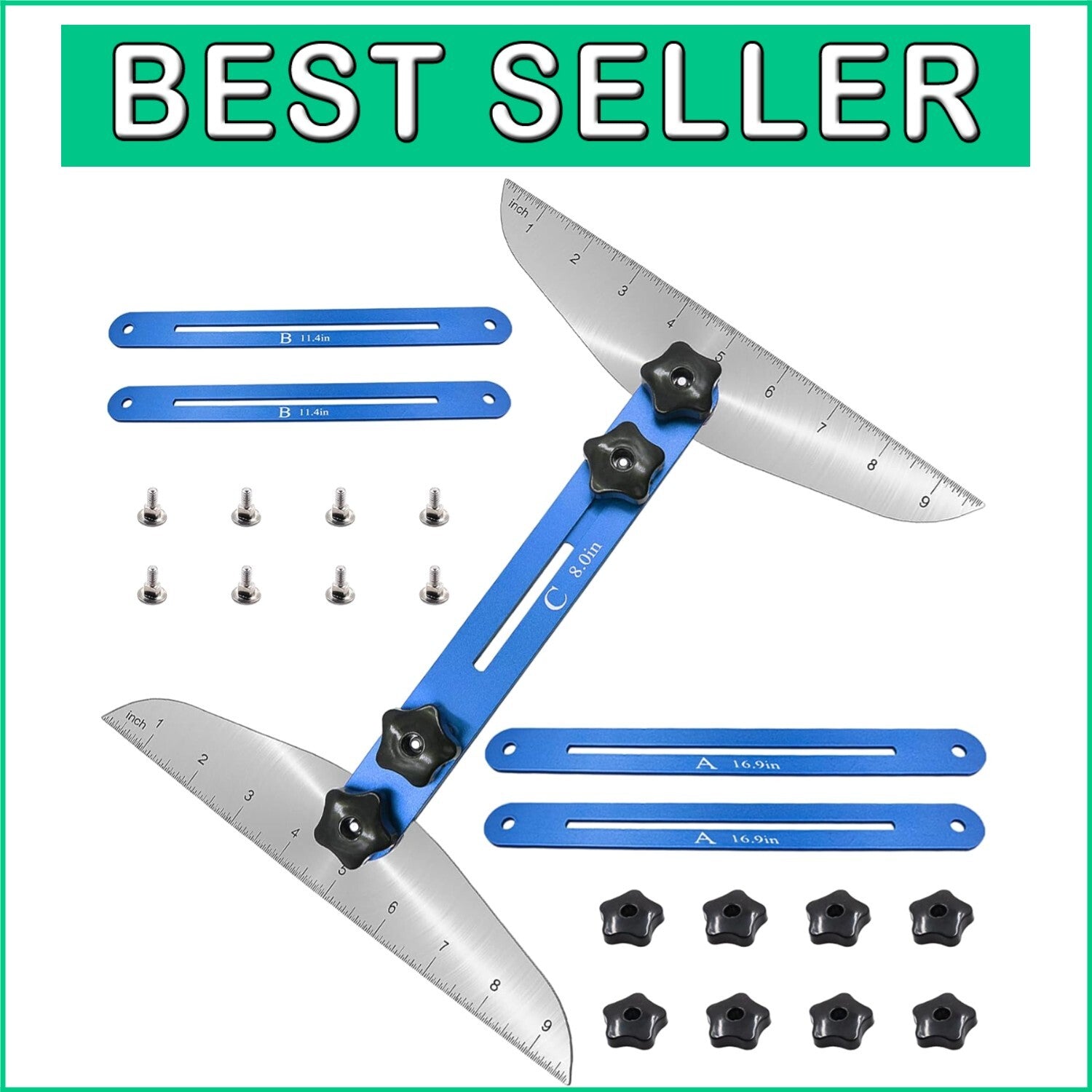 Ultimate Stair Template Tool - Accurate Measurements for Treads and Ri ...