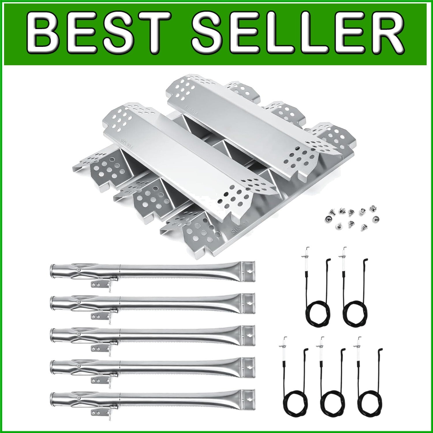 Complete Nexgrill Igniter & Burner Replacement Kit - Corrosion Resista ...